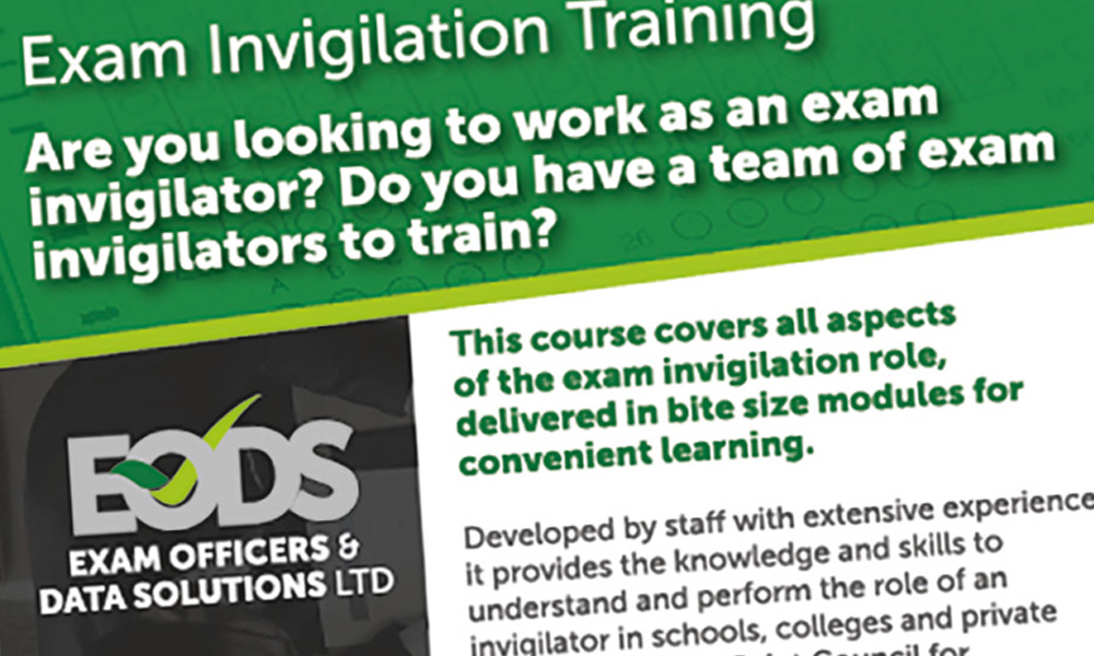 Exam Invigilator Course - Exam Officers